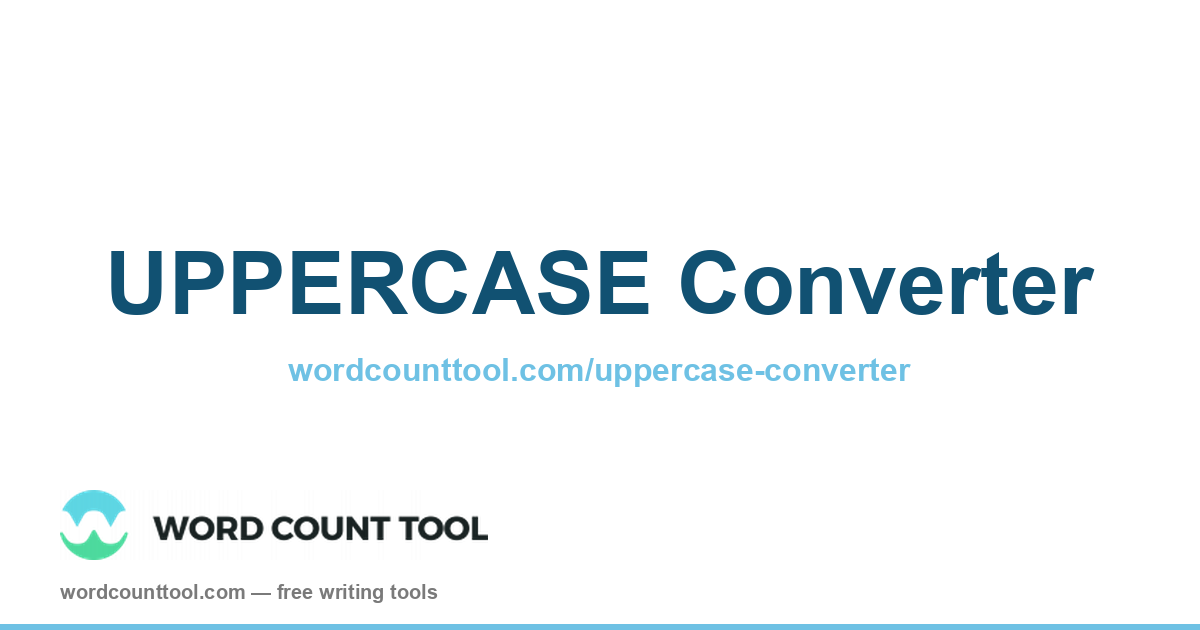 UPPERCASE Converter | Convert Text to All Caps
